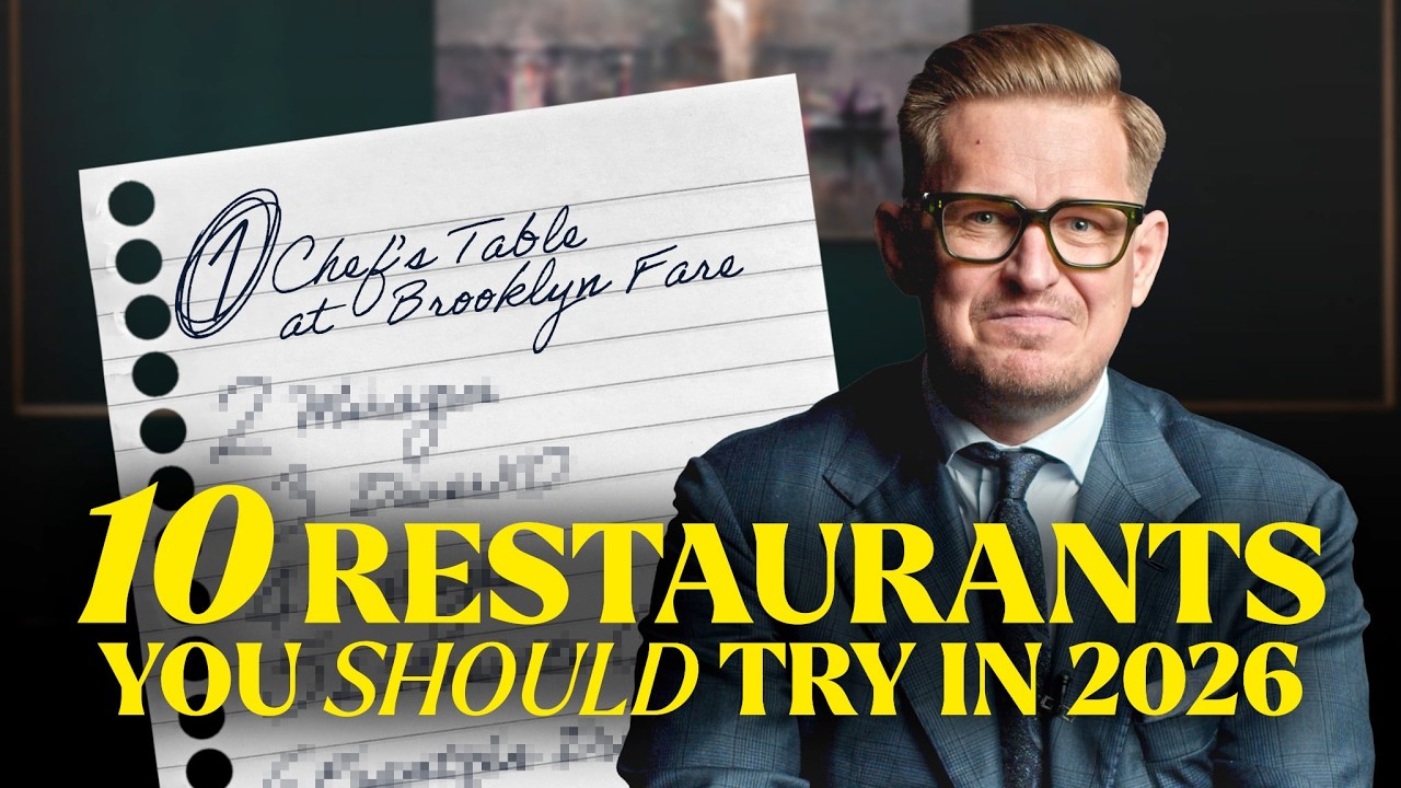 10 RESTAURANTS You Should Visit In 2026 - The Chef's Circle