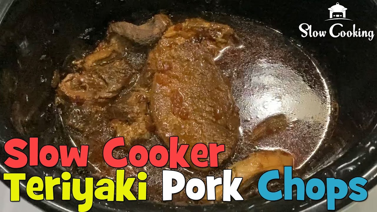 Slow Cooker Teriyaki Pork Chops - The Chef's Circle