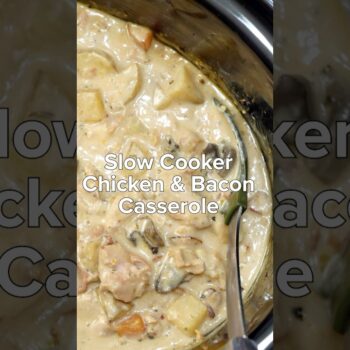 Slow Cooker French Onion Chicken 🍗 #crockpot #slowcooker #recipe